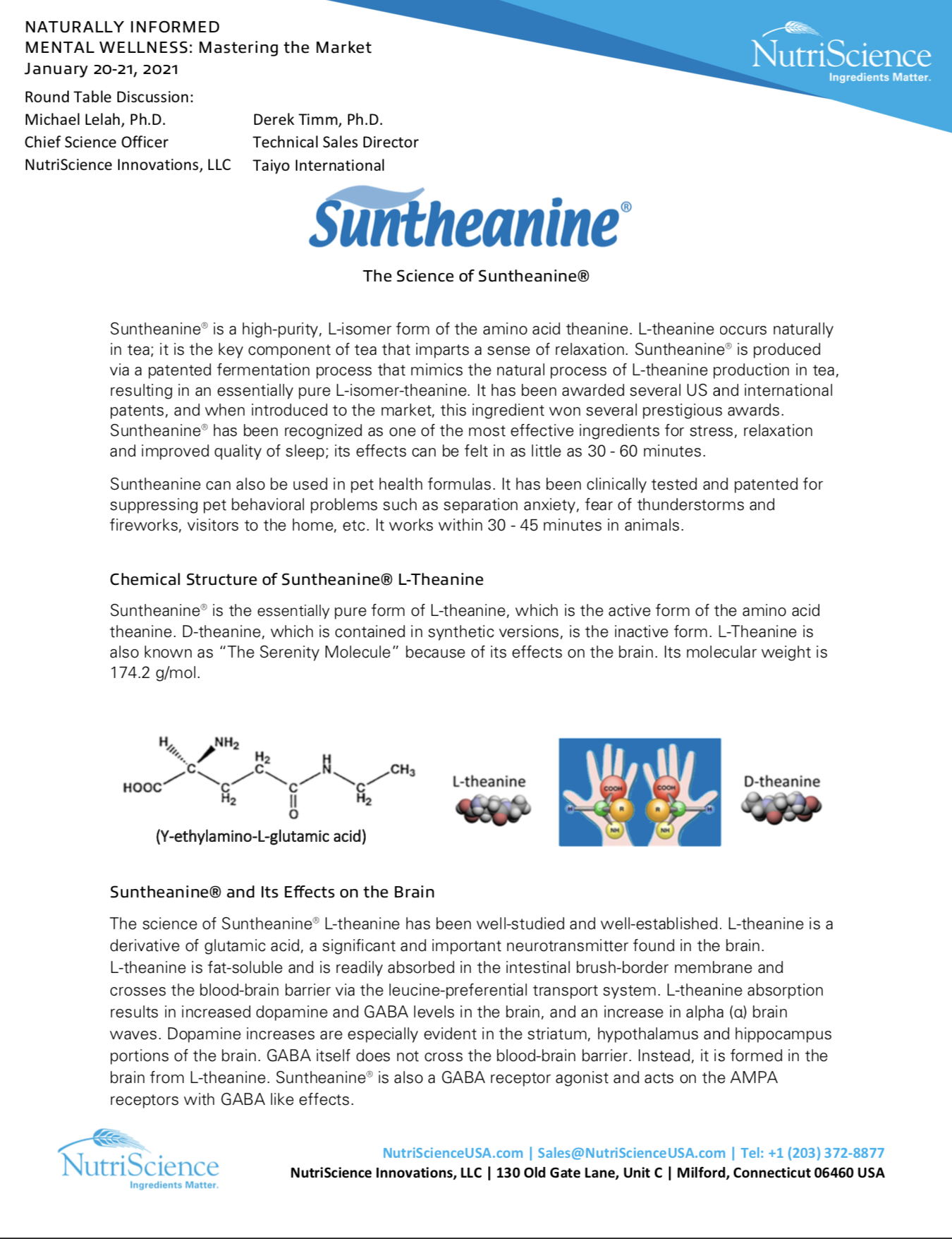 NutriScience Innovations, LLC - Naturally Informed
